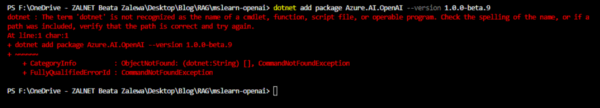 Tip How To Fix ‘dotnet Is Not Recognized As The Name Of A Cmdlet